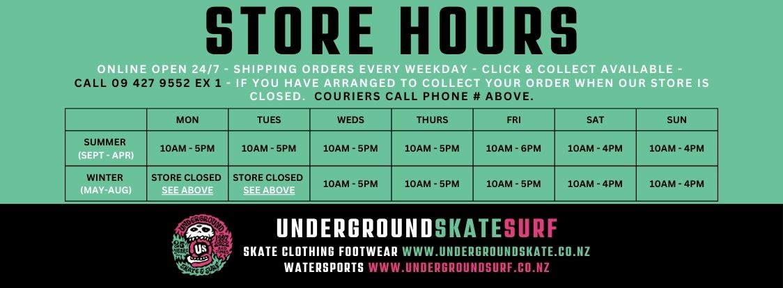 Underground Surf NZ's leading online surf store with free NZ Shipping ...