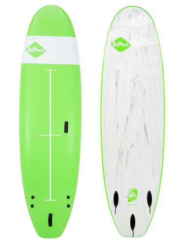 Softech Surfboards Zeppelin Soft Surfboard, Green | Underground Surf