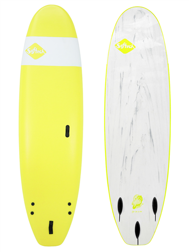 Softech Surfboards Zeppelin Soft Surfboard, Ice Yellow | Underground Surf