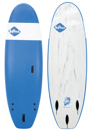 Softech Surfboards Zeppelin Soft Surfboard, Blue, 7'0 | Underground Surf