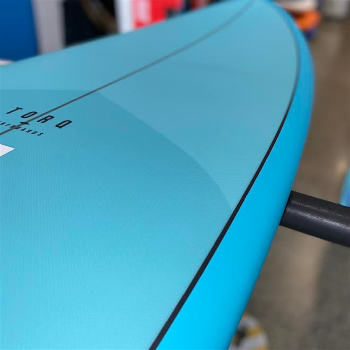 Torq Classic Colour Fish Surfboard, Deep Turquoise/ Pattern ...