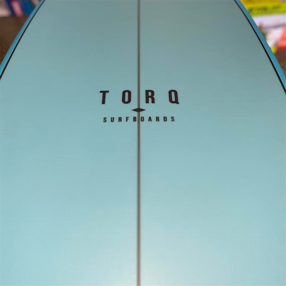 Torq Classic Colour Fish Surfboard, Deep Turquoise/ Pattern ...